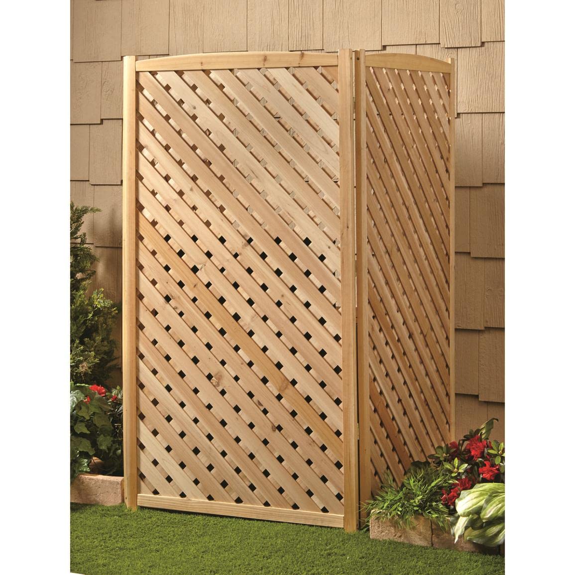 CASTLECREEK Air Conditioner Fence Screen -Tall, AC Covers for Outside to Hide Air Conditioner & for Outdoor Privacy