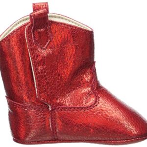 Baby Deer Girls' 02-4973 Western Boot, Red, 1 Regular US Infant