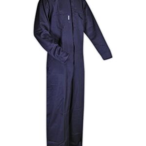 MAGID Flame Resistant Coveralls, 100% Cotton, 1 Pairs, Size 2XL, CCN70DH Navy