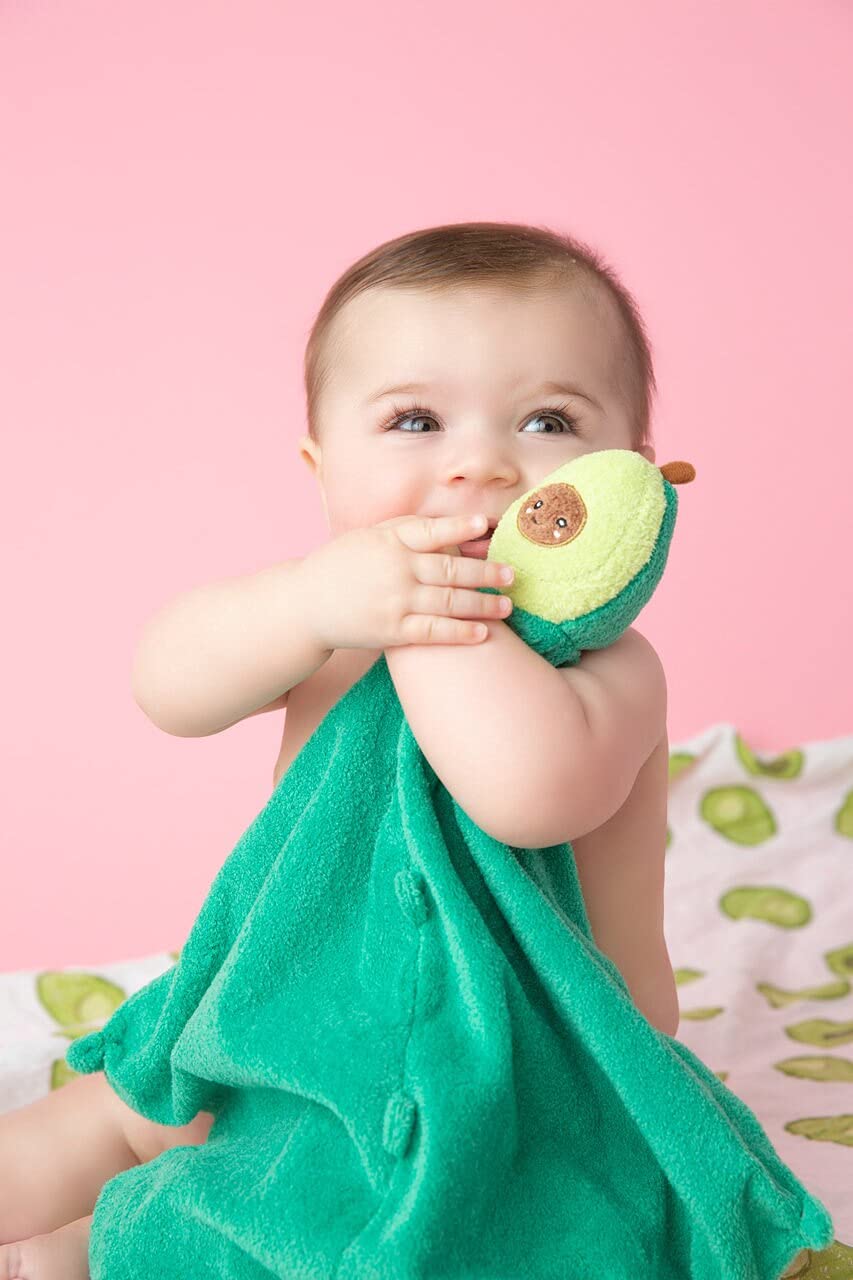 Angel Dear Green Avocado Twin Set Blankies Box.