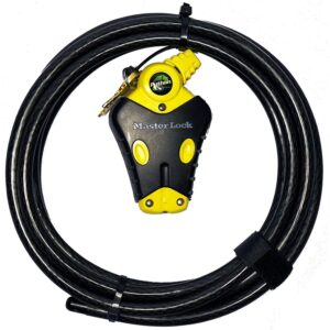 master lock - (1) python adjustable cable lock, 8413kacbl-12