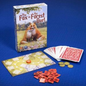 Renegade Game Studios Fox in The Forest Duet Card Game for 2 Players Aged 10 & Up, Cooperative Trick-Taking Game.