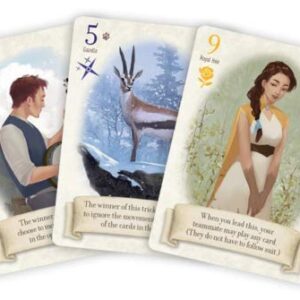 Renegade Game Studios Fox in The Forest Duet Card Game for 2 Players Aged 10 & Up, Cooperative Trick-Taking Game.