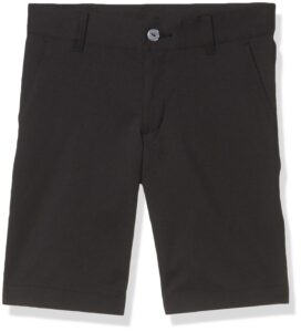 puma golf 2020 boy's stretch short, black, small