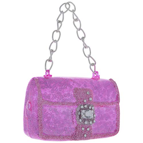 Pink Purse with Chain Ornament Christmas Holiday Home Decoration