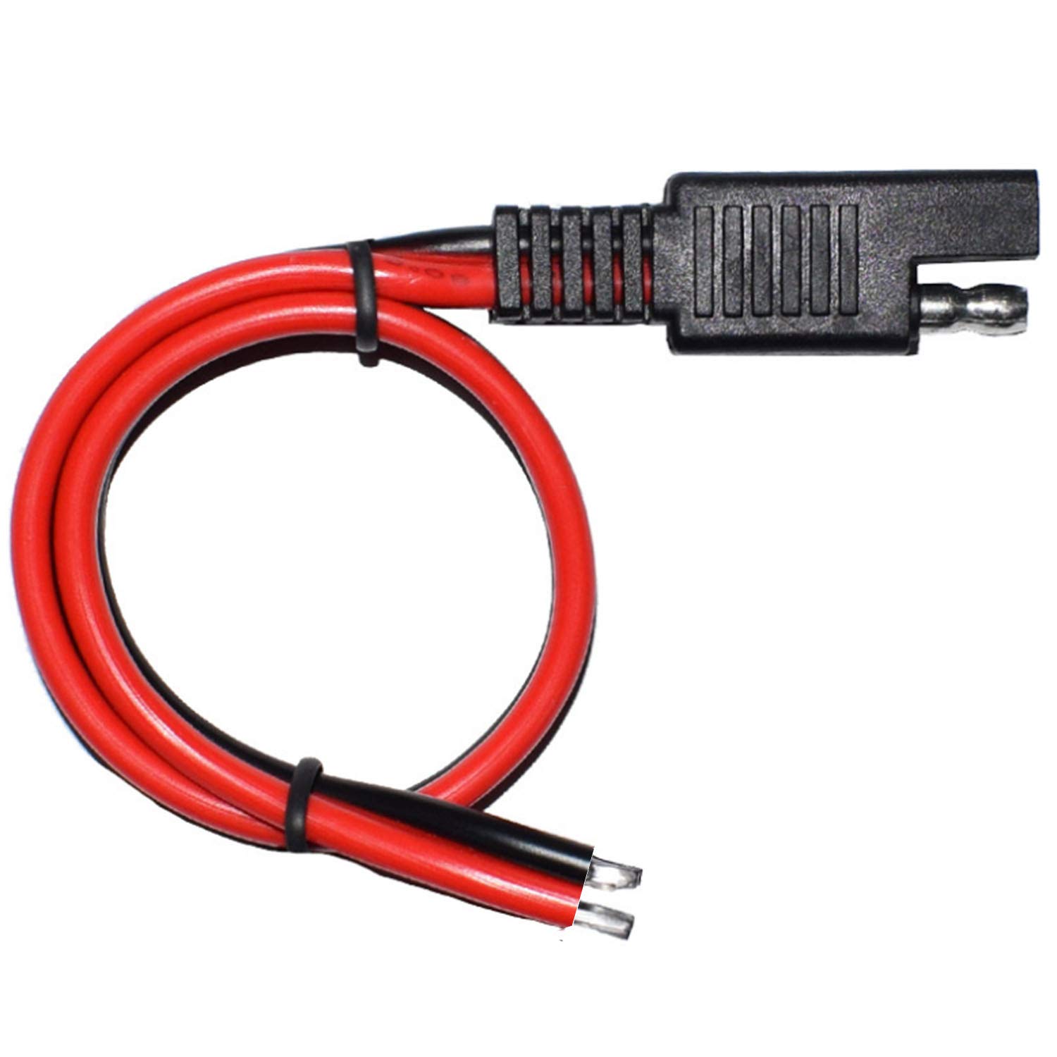 LIXINTIAN 14AWG SAE Connector Extension Cable, SAE Quick Connector Disconnect Plug SAE Automotive Extension Cable, Solar Panel SAE Plug (1m/3.28ft)