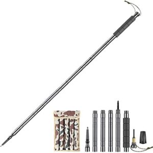 hiking pole detachable lightweight for hiking stick walking pole for man women