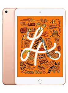 apple ipad mini, 5th generation (wi-fi, 64gb) - gold (renewed)