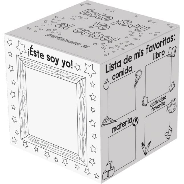 Ready-to-Decorate ¡Soy Yo... al Cubo! (Spanish My Me Cube Set)