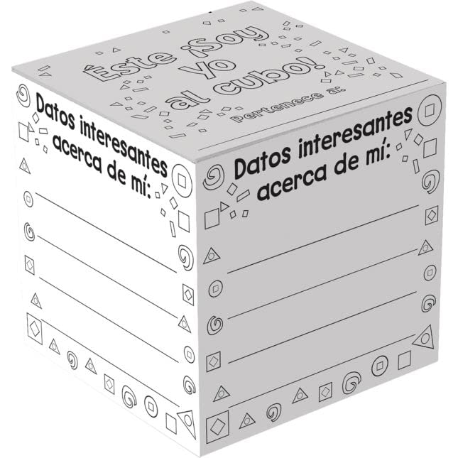 Ready-to-Decorate ¡Soy Yo... al Cubo! (Spanish My Me Cube Set)