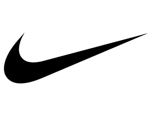 NIKE Dri-Fit Training Everyday Cotton Cushioned No Show Socks 6 PAIR Black with White Signature Swoosh Logo) LARGE 8-12