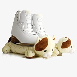 CUTICATE Animal Ice Skate Soakers Covers Protector Figure Skating Accessories for Hockey Skates, Figure Skates, Protect Skate Blades from Rust - Select Style - Cat