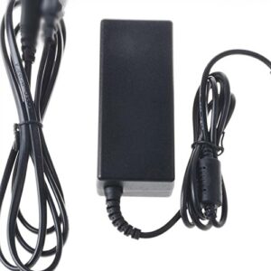 accessory usa 19v ac/dc adapter for lg flatron 22" led monitor 22ea53t-p, 23" led 23ea63v-p, 26" class slim led 26ln4500, 27" flatron led 27ea63v-p 19vdc power supply cord