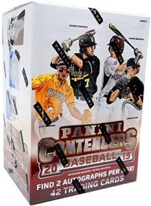 2015 panini contenders baseball blaster retail box two 2 autographs