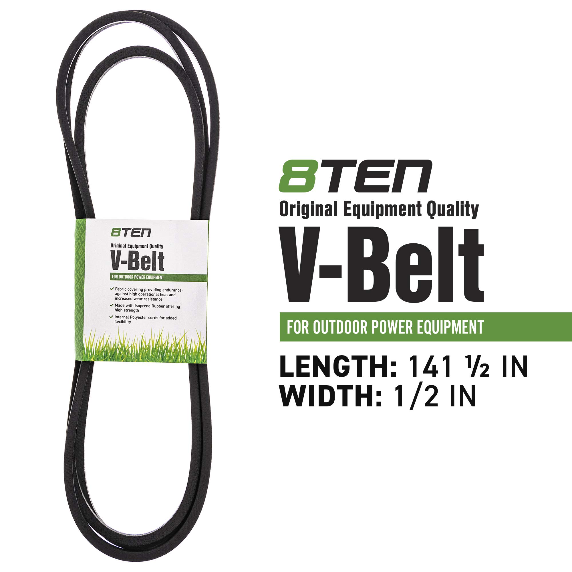 8TEN Drive Belt for Toro 119-8820 120-3892 TimeCutter SS 5000 5060 ZS SW 50 inch Deck