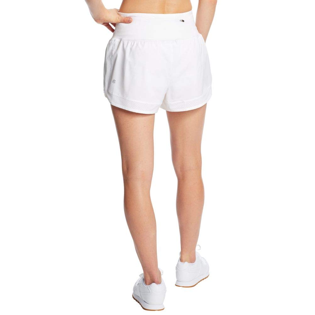 C9 Champion womens 3.5" Knit Premium Running Shorts, True White, Large US