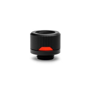 EKWB EK-Quantum Torque HDC-14 Compression Fitting for EKWB Rigid Tubing, 14mm OD, Black