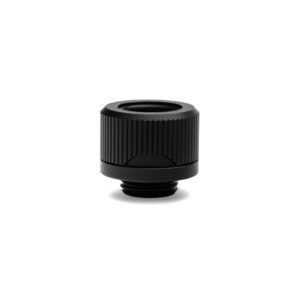 EKWB EK-Quantum Torque HDC-14 Compression Fitting for EKWB Rigid Tubing, 14mm OD, Black