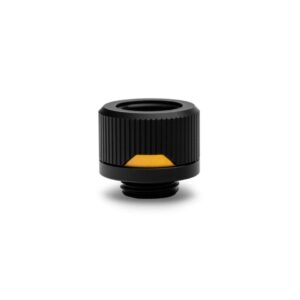 EKWB EK-Quantum Torque HDC-14 Compression Fitting for EKWB Rigid Tubing, 14mm OD, Black