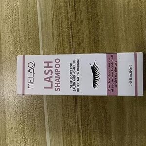 Eyelash Extension Cleanser Eyelid Foaming Cleanser Lash Foam Shampoo for Extensions, Oil, Paraben & Sulfate Free,100% Safe for Natural Lashes, Non-Irritating, Perfect for Professional Salon 1.69fl.oz