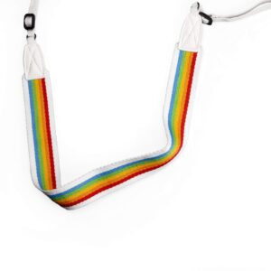 Polaroid Camera Strap Flat – Rainbow Stripe