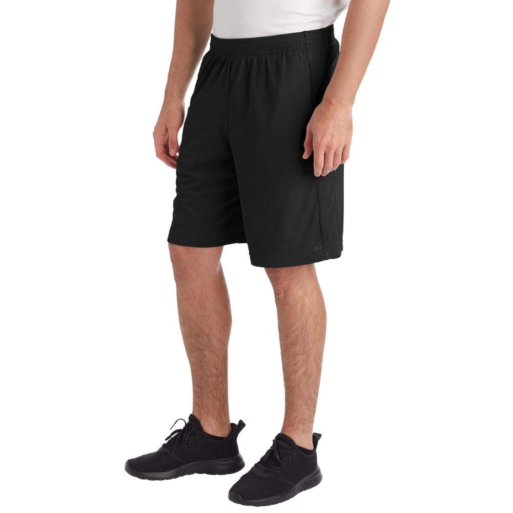 C9 Champion mens Mesh - 10" Inseam Shorts, Ebony, Medium US