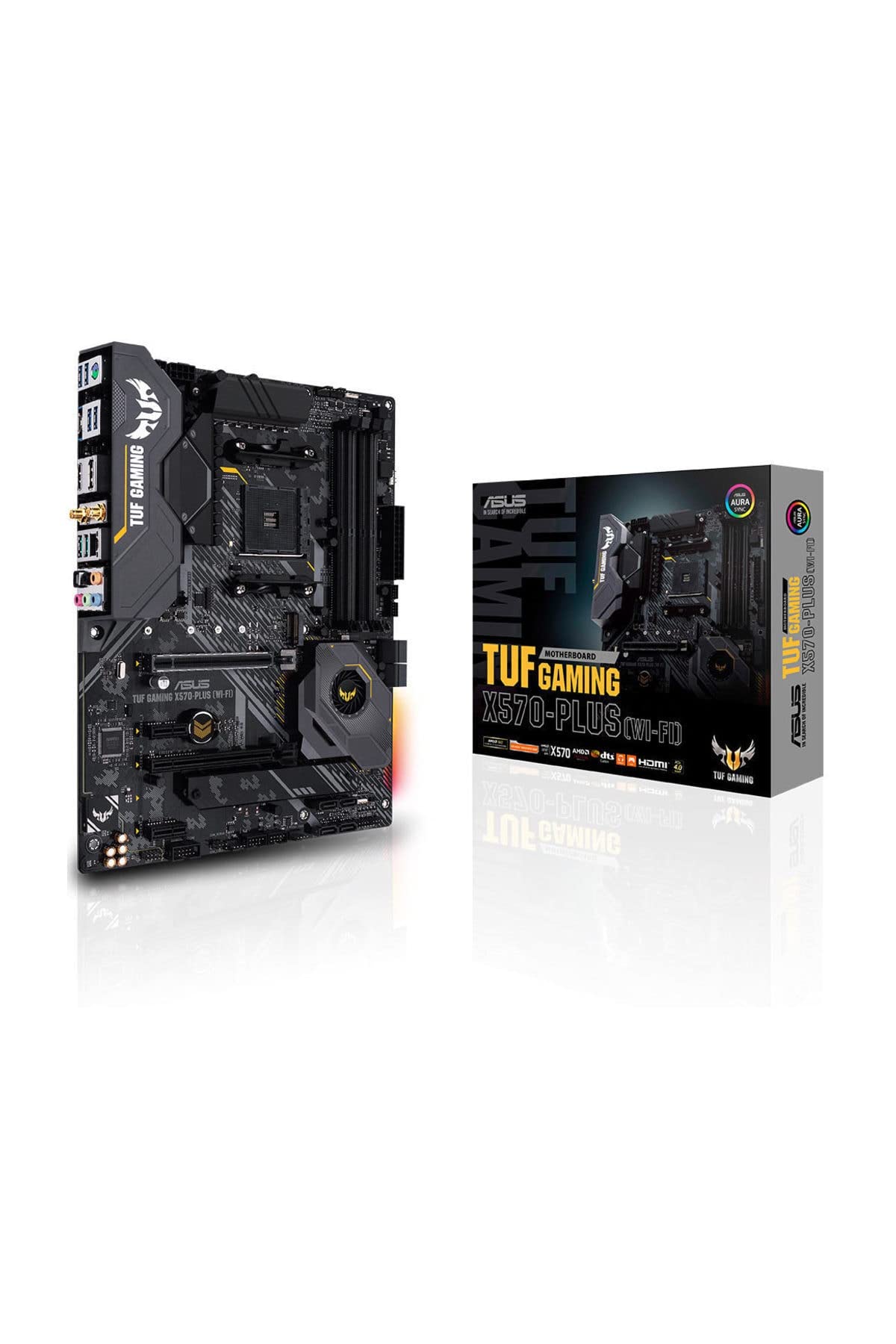 ASUS Tuf Gaming Plus AM4 AMD X570 ATX DDR4-SDRAM Motherboard