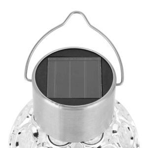 Solar Lantern, Outdoor Garden Hanging Lights, Waterproof led Decorative lamp for Home Holiday Lawn Party Decoration(02)