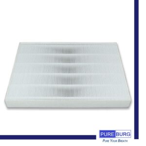 PUREBURG FP-A80UW Replacement True HEPA Filter Compatible with Sharp FZ-A80HFU Fits Sharp FP-A80UW FPA80UW PLASMACLUSTER Air Purifier,H13 Air Clean Dust,1-Pack