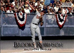 2019 topps stadium club #12 brooks robinson baltimore orioles baseball card