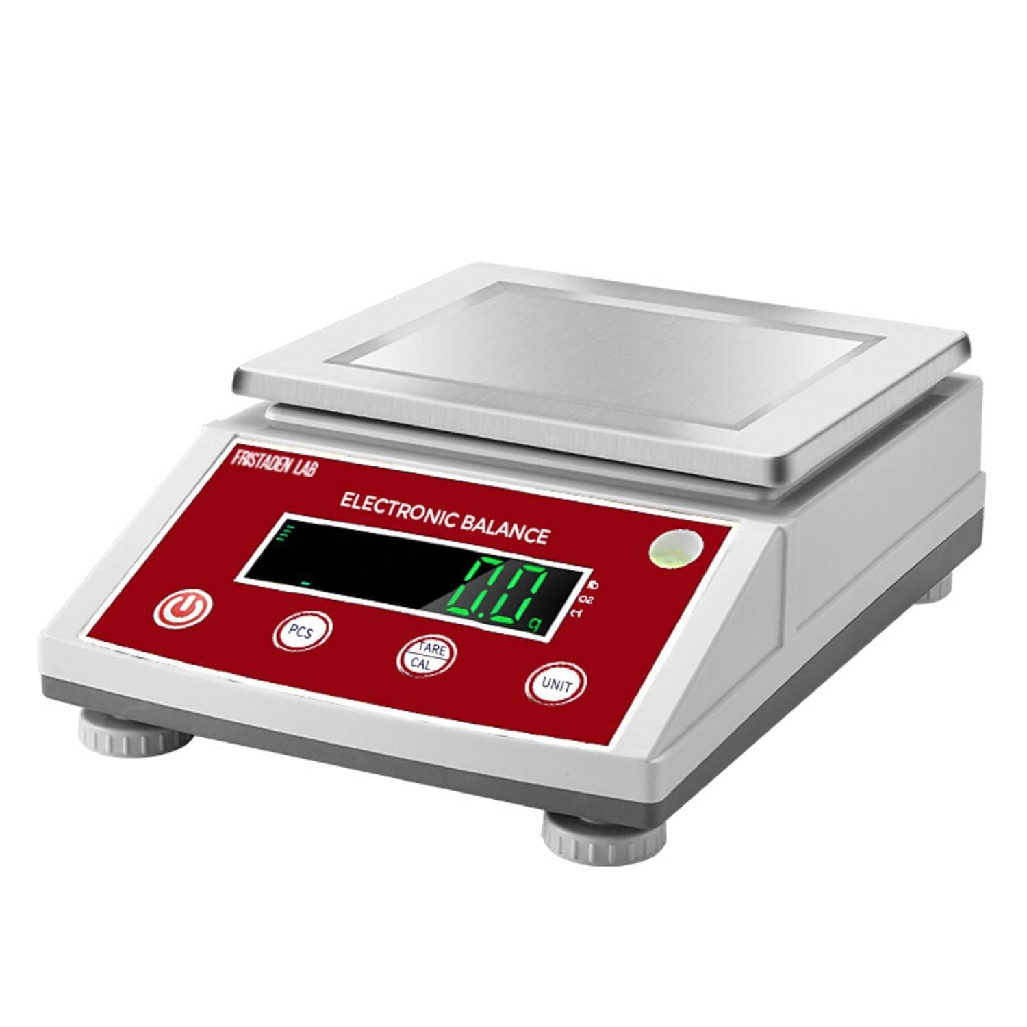 Fristaden Lab Scale, 10kg x 0.01g Precision Balance, Upgraded Load Cell for More Accurate Measurements, Digital Lab Scale, High-Precision Weighing for Laboratories, Kitchens & More, 1 Year Warranty