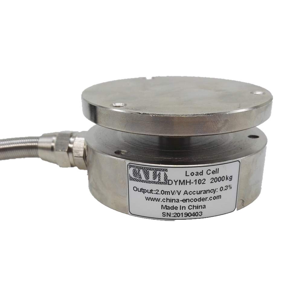 500kg Flat Membrane Box Load Cell Sensor Instantaneous Impact Force Measurement φ58