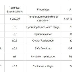 500kg Flat Membrane Box Load Cell Sensor Instantaneous Impact Force Measurement φ58