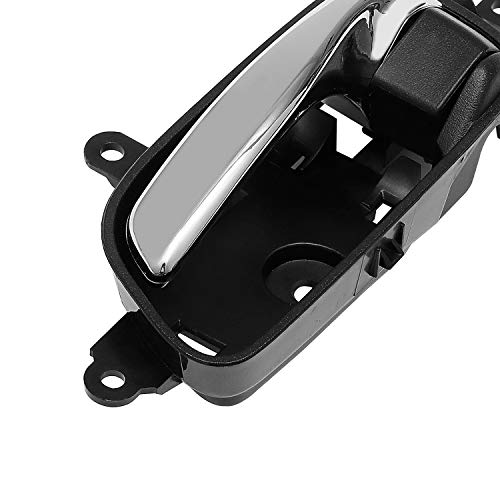 Interior Door Handle Front Rear Left Driver Side | for 2013-2017 Nissan Altima Pathfinder, 2015 2017 Nissan Titan, 2016-2017 Titan XD, 2015-2017 Nissan Murano | Replaces# 80671-3TA0D, 80671-3TA0A