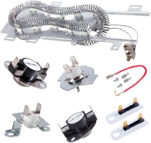 8544771 dryer heating element, 279816 thermostat cut off,279973 3392519 dryer thermal fuse compatible with maytag, kenmore,kitchen,whirlpool and more