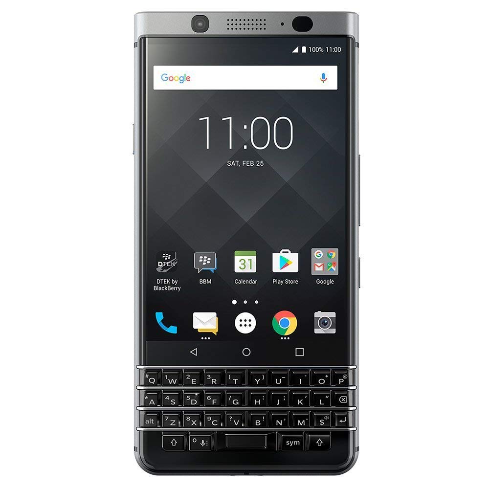 BlackBerry KEYone BBB100-1 32GB Unlocked GSM 4G LTE Octa-Core Phone w/ 12MP Camera - Black (Renewed)