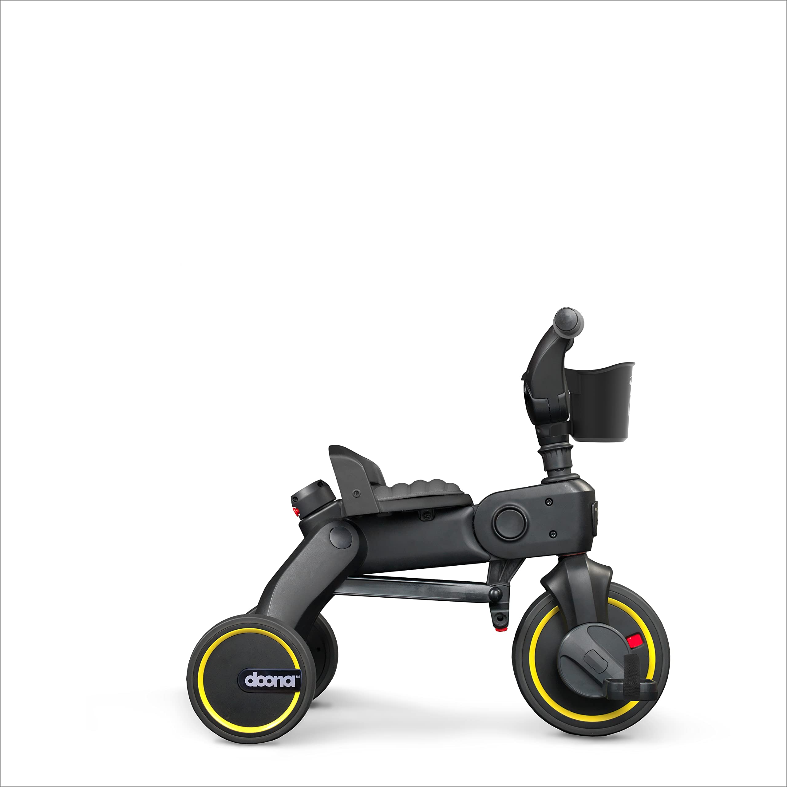 Doona Liki Trike S3, Greyhound - 5-in-1 Compact, Foldable Tricycle - Suitable for Toddlers 10 to 36 Months