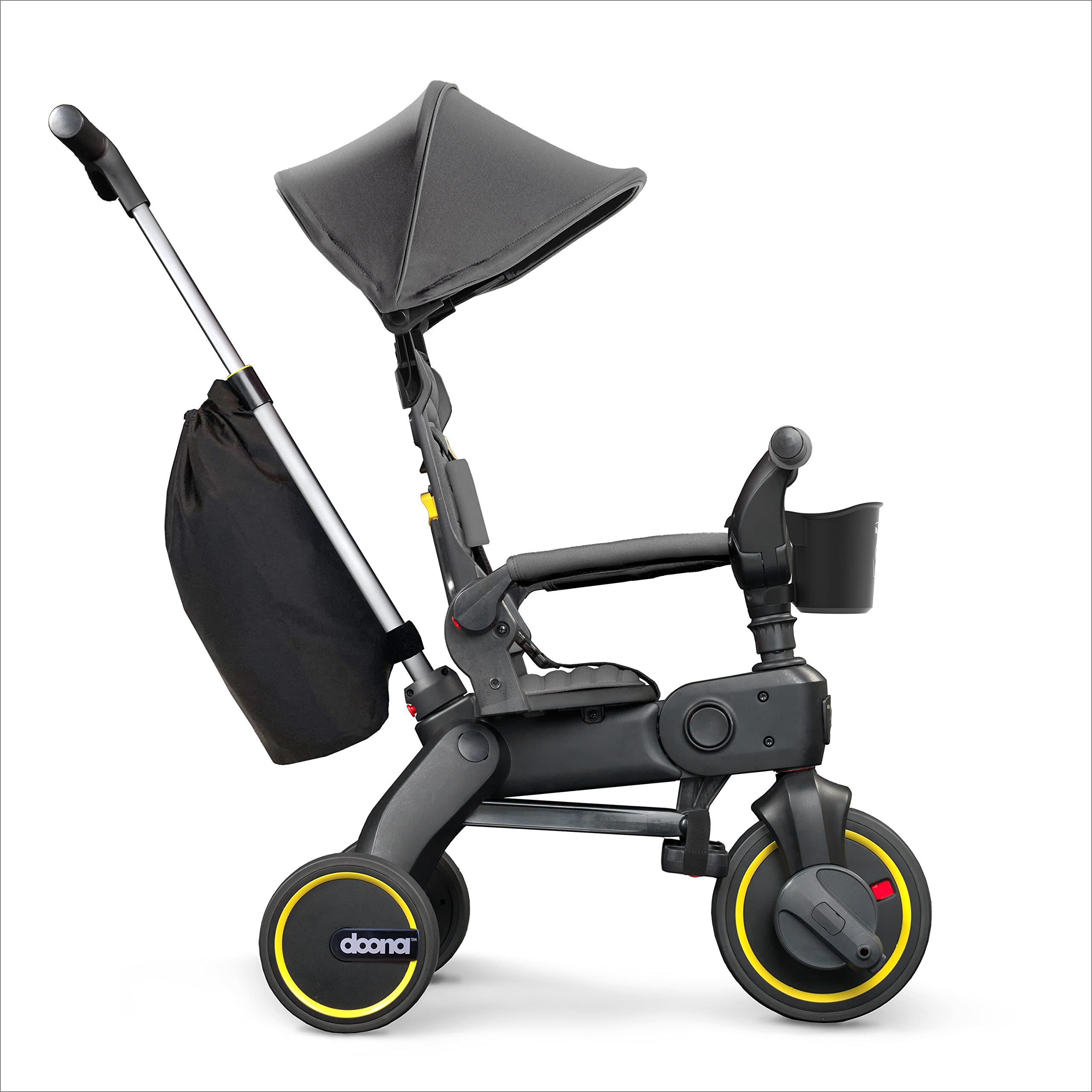 Doona Liki Trike S3, Greyhound - 5-in-1 Compact, Foldable Tricycle - Suitable for Toddlers 10 to 36 Months