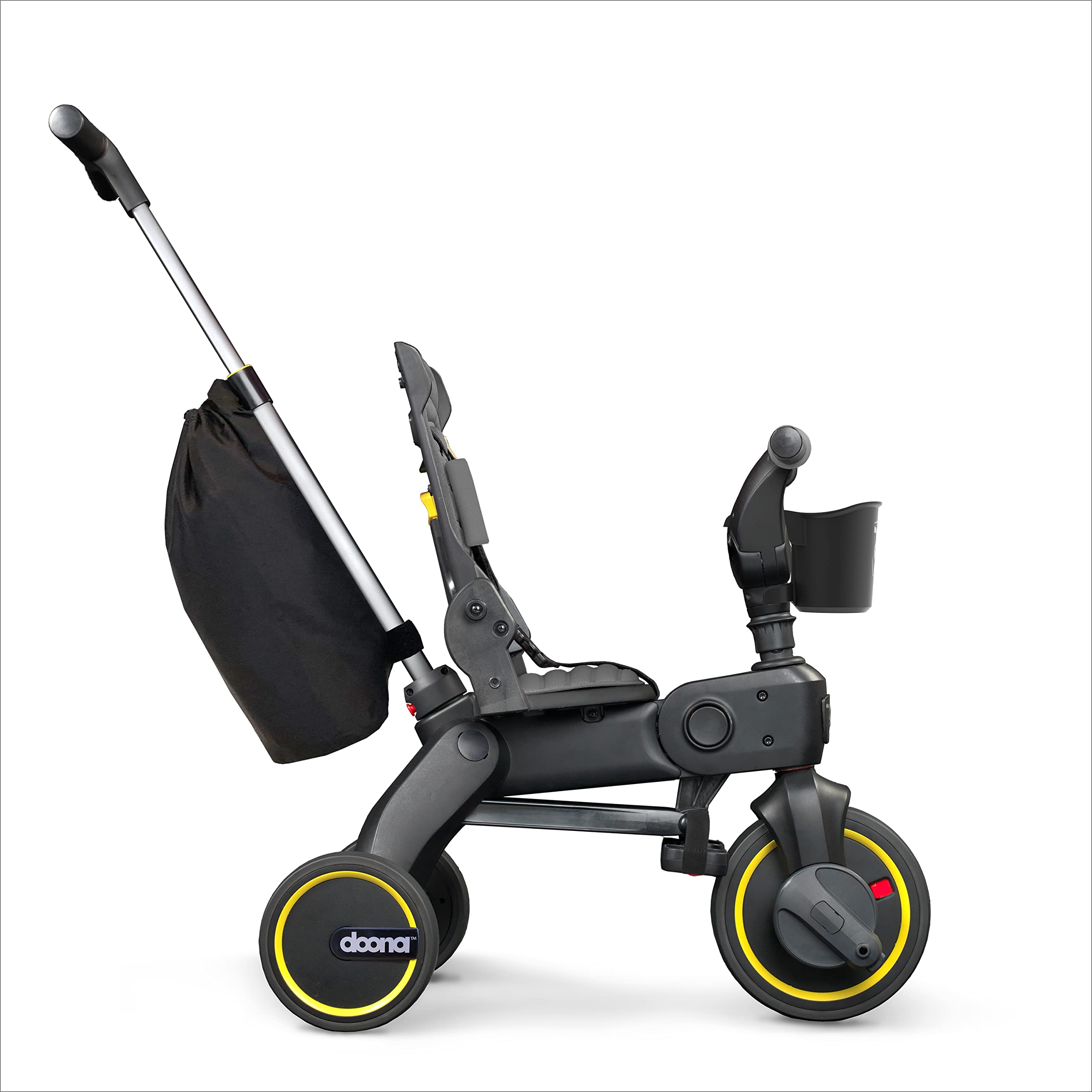 Doona Liki Trike S3, Greyhound - 5-in-1 Compact, Foldable Tricycle - Suitable for Toddlers 10 to 36 Months