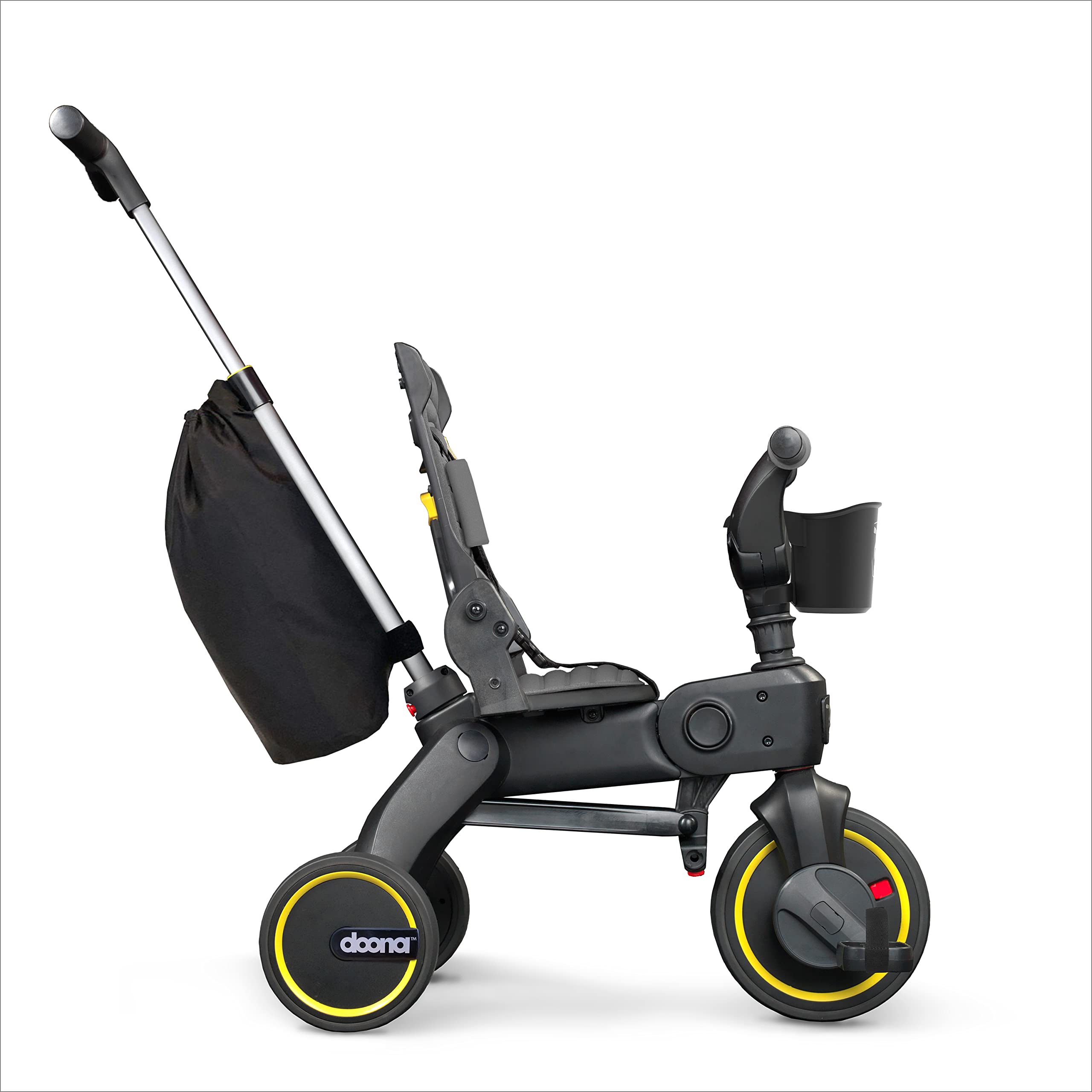 Doona Liki Trike S3, Greyhound - 5-in-1 Compact, Foldable Tricycle - Suitable for Toddlers 10 to 36 Months