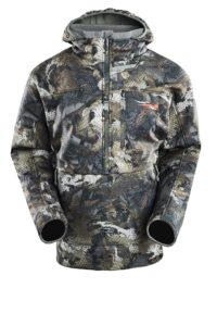 sitka men's hunting windproof gore-tex camo dakota hoody, optifade timber, medium