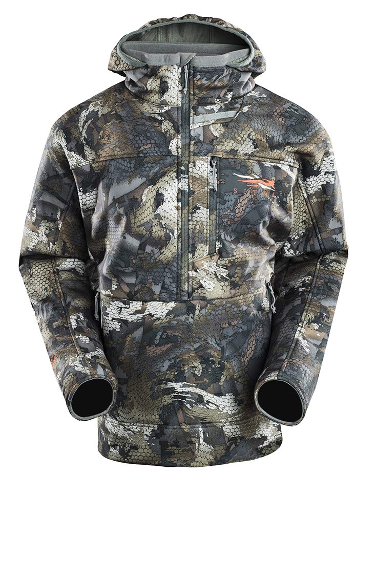 Sitka Men's Hunting Windproof Gore-Tex Camo Dakota Hoody, Optifade Timber, Medium