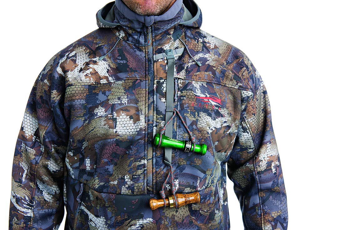 Sitka Men's Hunting Windproof Gore-Tex Camo Dakota Hoody, Optifade Timber, Medium