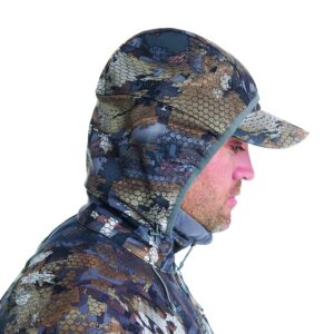 Sitka Men's Hunting Windproof Gore-Tex Camo Dakota Hoody, Optifade Timber, Medium