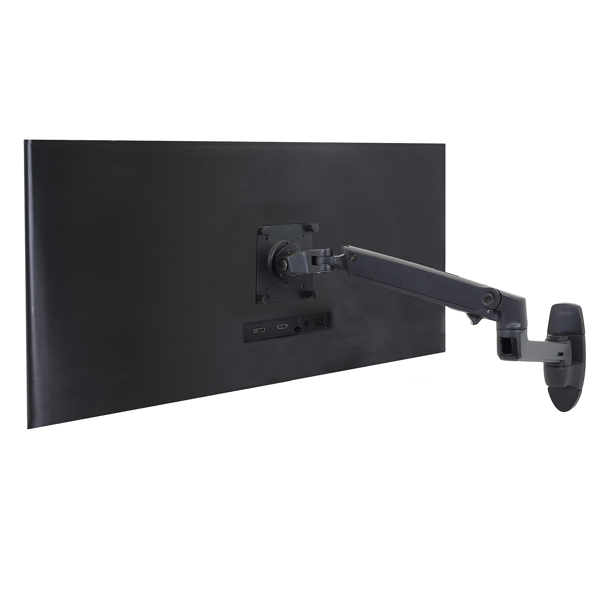 Ergotron – LX Single Monitor Arm, VESA Wall Mount – for Monitors Up to 34 Inches, 7 to 25 lbs – Matte Black