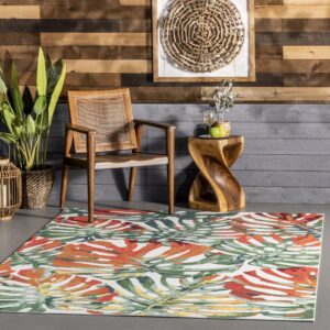 nuloom contemporary floral janice area rug, 9x12, multi