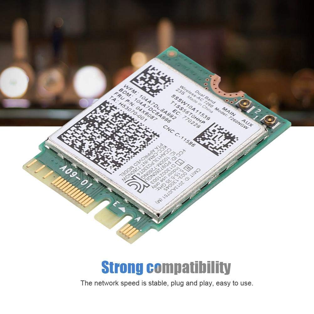 Intel Wireless AC 7265 802.11ac Network Card,For intel 7260AC 7260NGW, ,for T Series Laptops