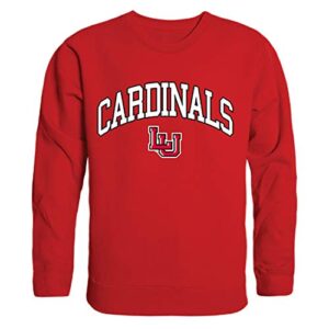 lamar cardinals ncaa campus crewneck sweatshirt - small, red