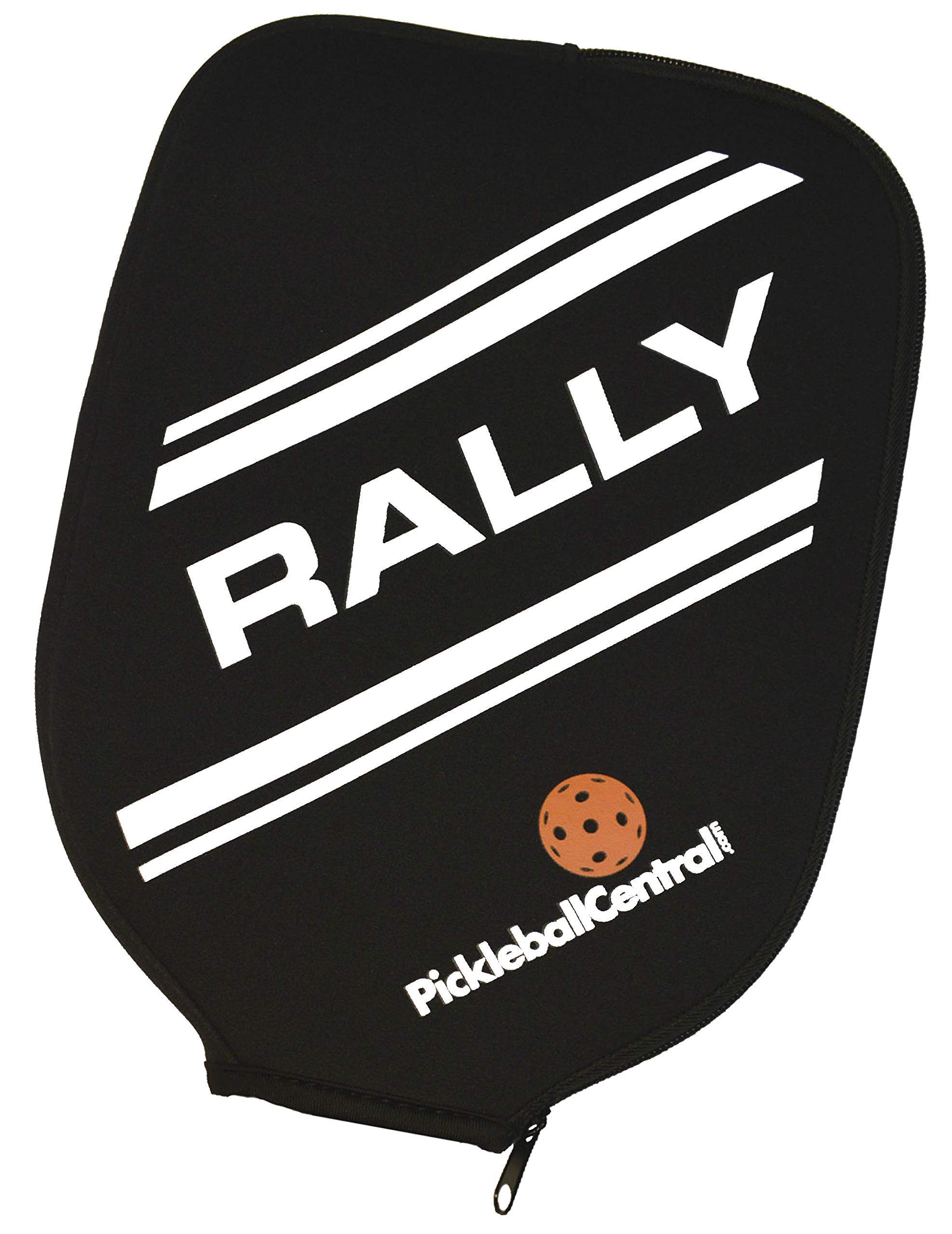 Rally Flare Graphite Pickleball Paddle | Polymer Honeycomb Core, Graphite Hybrid Composite Face | Lightweight | Paddle Cover Included (2-Pack Blue/Red)