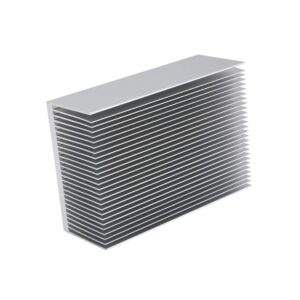 Awxlumv Large Aluminum Heatsink 5.9" x2.71" x 1.41" / 150x69x36mm High Power Heat Sink Diffusion Cooling Cooler 27 Fin Radiator for Led Amplifier Transistor Semiconductor PC Computer PCB IC Module